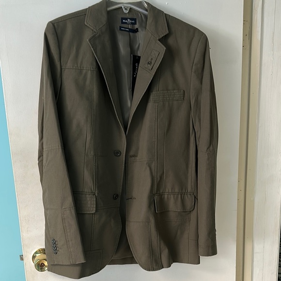Marc Ecko | Jackets & Coats | Marc Ecko Green Military Field Jacket ...